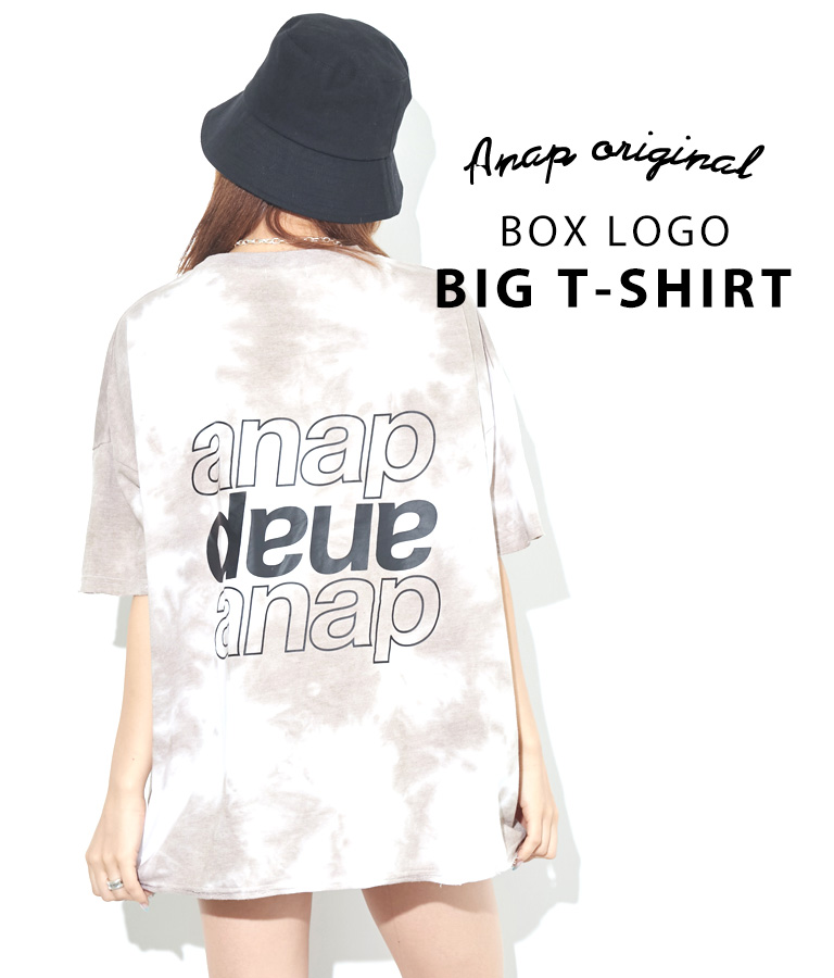 anapボックスロゴビッグTシャツ(トップス/Tシャツ) | ANAP | レディースファッション通販ANAPオンライン
