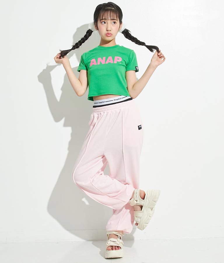 ANAP×ANAPGIRL×ねおがるコラボスウェットパンツ(ボトムス・パンツ /ロングパンツ) | ANAP GiRL | レディースファッション通販ANAPオンライン
