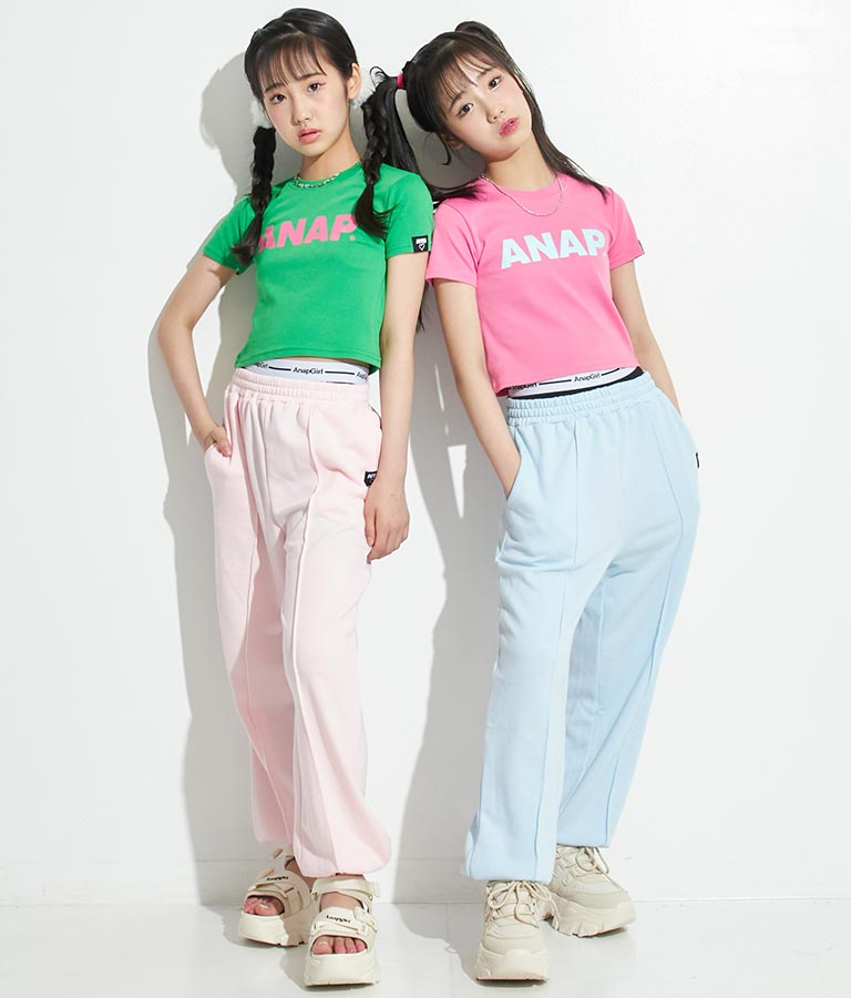 ANAP×ANAPGIRL×ねおがるコラボスウェットパンツ(ボトムス・パンツ /ロングパンツ) | ANAP GiRL | レディースファッション通販ANAPオンライン