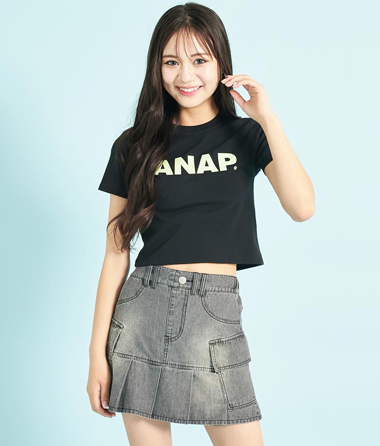 ANAP×ANAPGIRL×ねおがるミニTシャツ(トップス/Tシャツ) | ANAP GiRL | レディースファッション通販ANAPオンライン