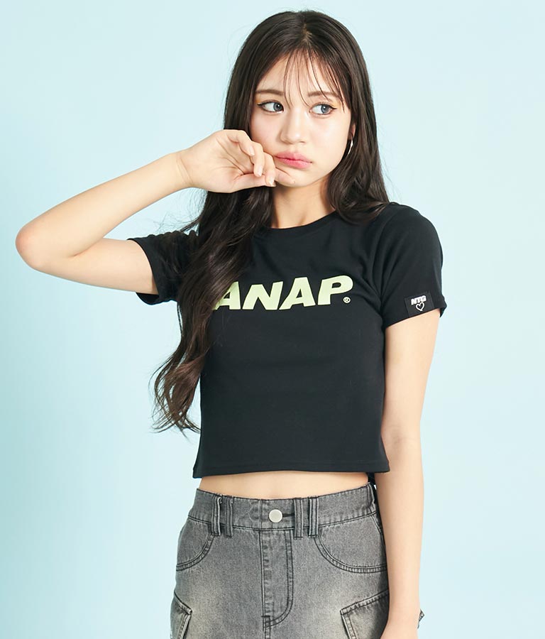 ANAP×ANAPGIRL×ねおがるミニTシャツ(トップス/Tシャツ) | ANAP GiRL | レディースファッション通販ANAPオンライン