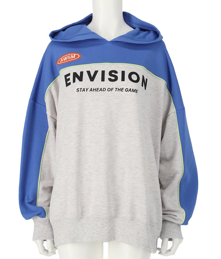 配色パイピング裏毛フーディー【親子お揃い】(トップス/スウェット・トレーナー) | ANAP | レディースファッション通販ANAPオンライン