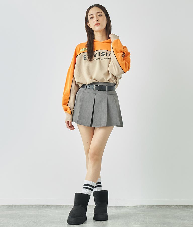 配色パイピング裏毛フーディー【親子お揃い】(トップス/スウェット・トレーナー) | ANAP | レディースファッション通販ANAPオンライン