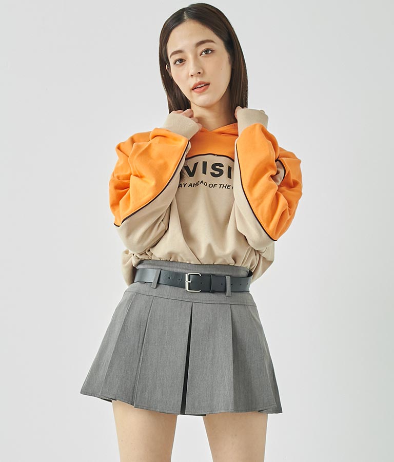 配色パイピング裏毛フーディー【親子お揃い】(トップス/スウェット・トレーナー) | ANAP | レディースファッション通販ANAPオンライン