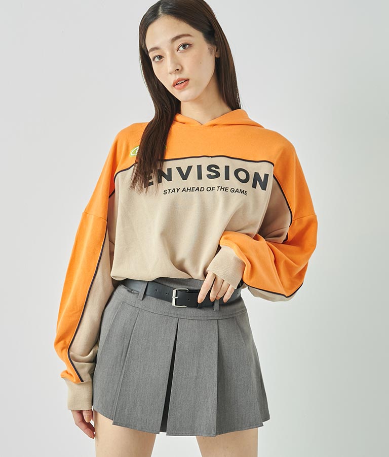 配色パイピング裏毛フーディー【親子お揃い】(トップス/スウェット・トレーナー) | ANAP | レディースファッション通販ANAPオンライン