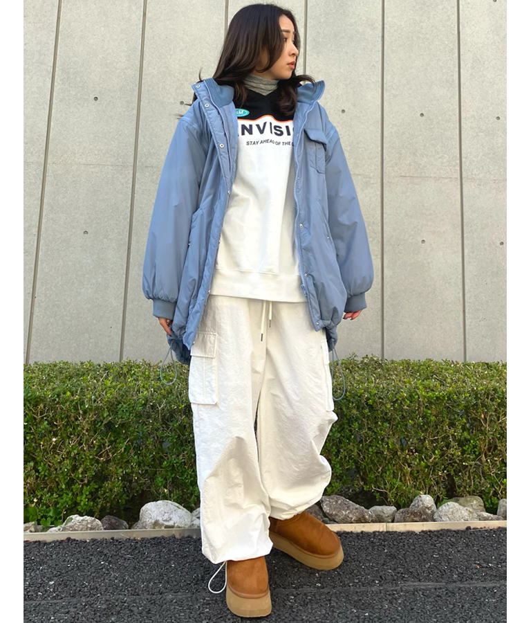 配色パイピング裏毛フーディー【親子お揃い】(トップス/スウェット・トレーナー) | ANAP | レディースファッション通販ANAPオンライン