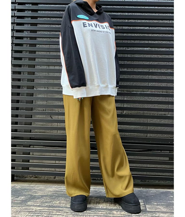 配色パイピング裏毛フーディー【親子お揃い】(トップス/スウェット・トレーナー) | ANAP | レディースファッション通販ANAPオンライン