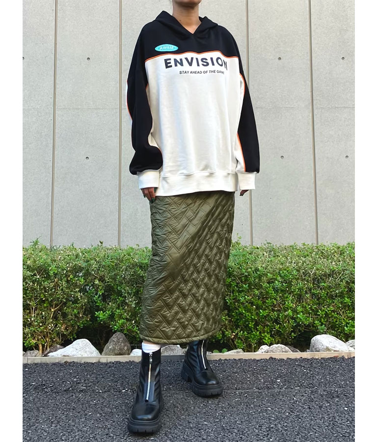 配色パイピング裏毛フーディー【親子お揃い】(トップス/スウェット・トレーナー) | ANAP | レディースファッション通販ANAPオンライン