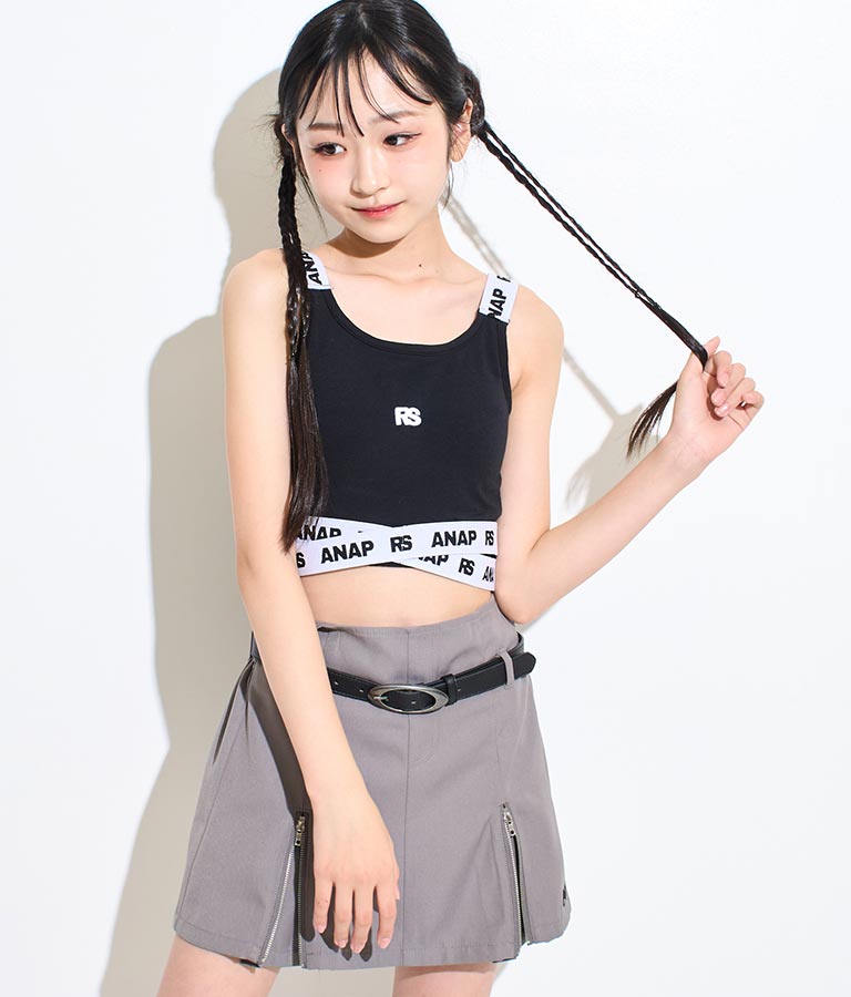 R+S【リラスポ】クロス ブラトップ (吸水速乾加工)(トップス/ブラ・チューブ・ベアトップ) | ANAP GiRL | レディースファッション通販ANAPオンライン