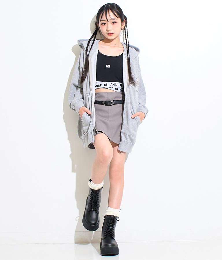 R+S【リラスポ】クロス ブラトップ (吸水速乾加工)(トップス/ブラ・チューブ・ベアトップ) | ANAP GiRL | レディースファッション通販ANAPオンライン