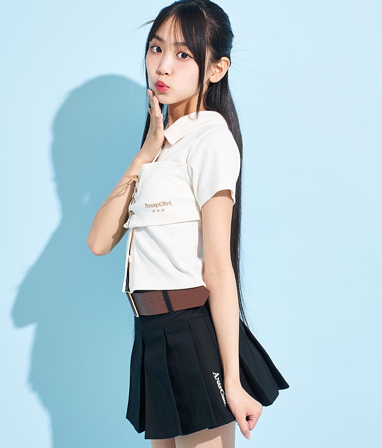 ビスチェ 見え エリ付き トップス(トップス/カットソー ) | ANAP GiRL | レディースファッション通販ANAPオンライン