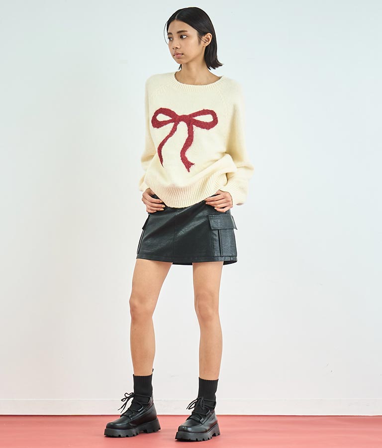 フェイク レザー ミニ スカート(ボトムス・パンツ /スカート) | ANAP | レディースファッション通販ANAPオンライン